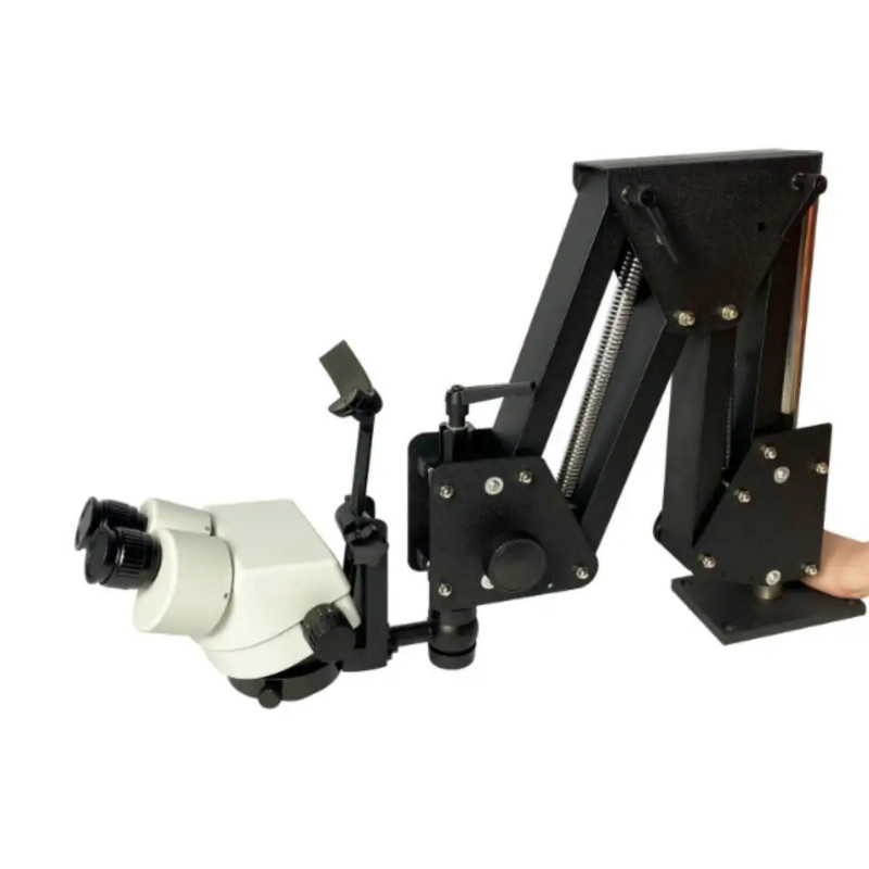Binocular Stereo Microscope Magnifier Stand Diamond Setting Microscopio ...