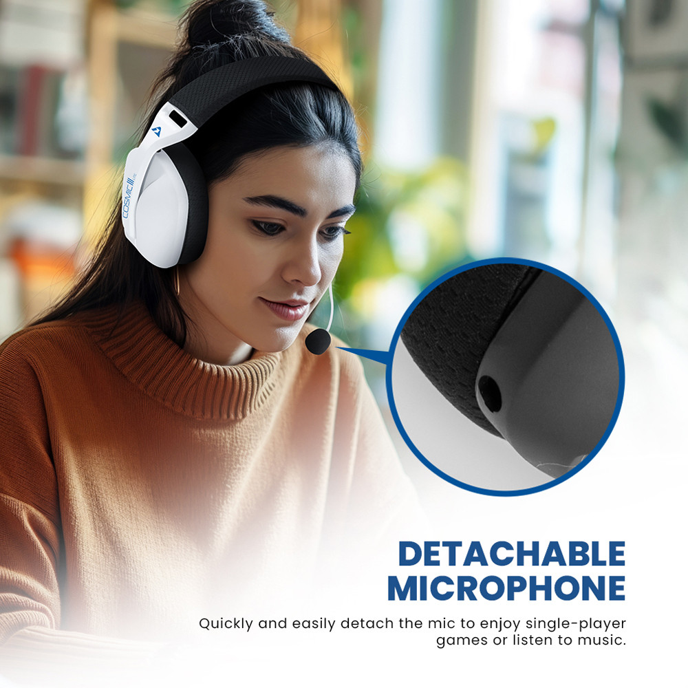 Armaggeddon Cosmic III Lite Bluetooth Wireless 2.4G Gaming Headset with ...