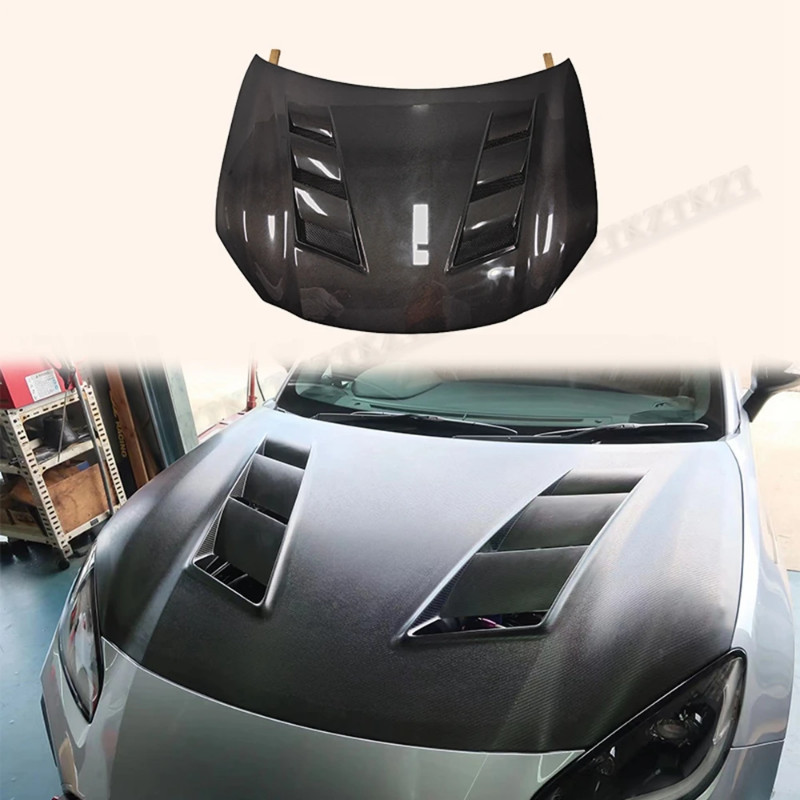 For SUBARU BRZ ZD8 ZN8 GR86 2022-23 AM Style Carbon Fiber Hood Bonnet ...