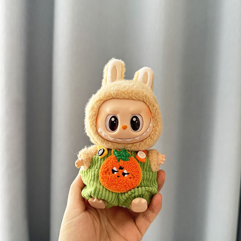 [Clothes only] For 17 CM labubu V1/V2 Labubu clothes pendant Labubu pit ...