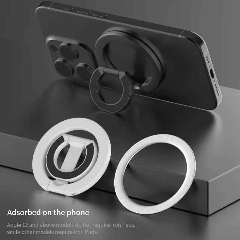 （🔥Ship in 12H🔥）360° Ring Cell Phone Holder Foldable Portable Double ...