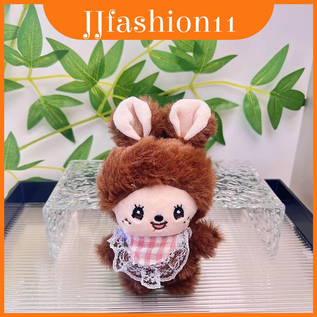 Mochi Mochi Whimsical Rabbit Plush Keychain Soft Toy Adorable Accessory ...