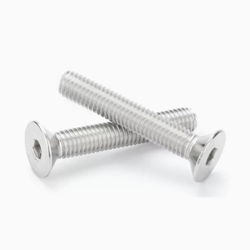M2 M2.5 316 Stainless Steel Flat Head Socket Screws Bolt Countersunk ...