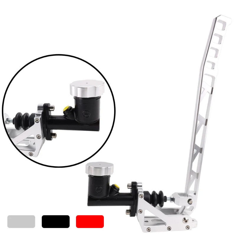 Black Red Silver Hand Brake Aluminum Drift Hydro E-Brake Racing ...