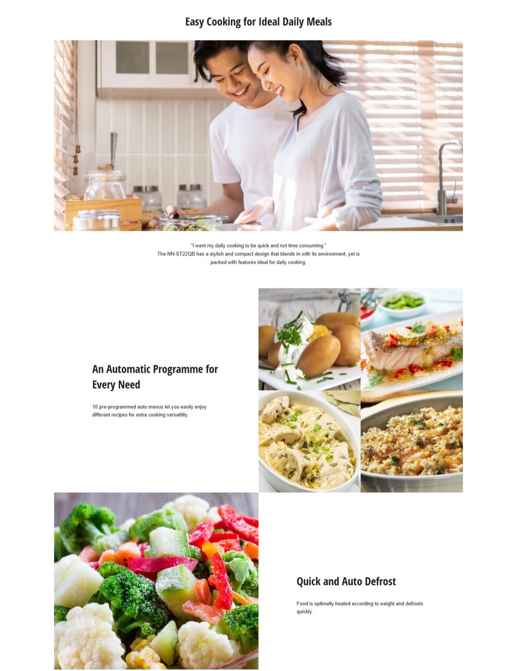 Panasonic 20L Microwave Oven NN-ST22QBMPQ | Shopee Malaysia