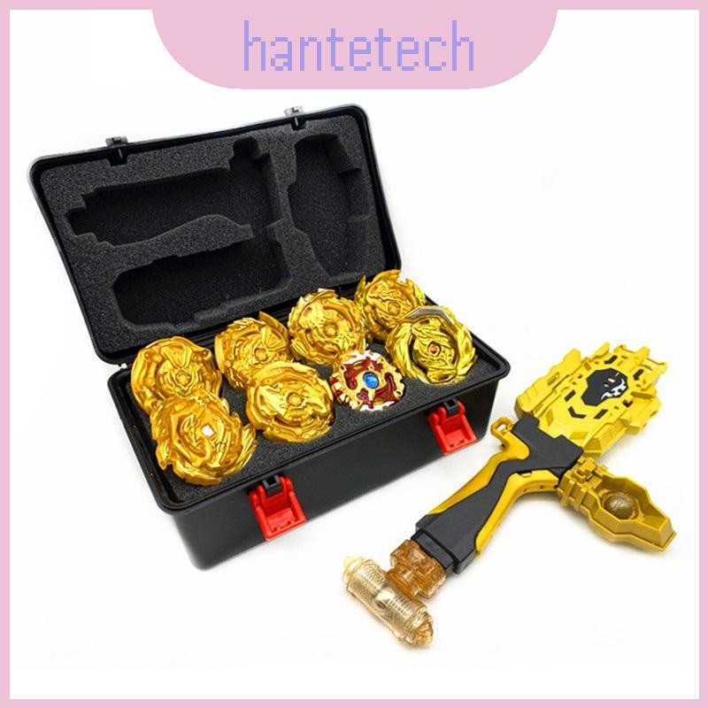 8pcs Golden Stylish Beyblade Set Featuring High Combat Power And ...