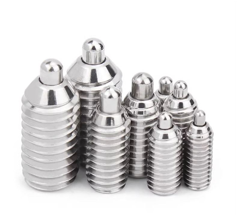 304 Spring plunger cylindrical head M3-M12 pressure telescopic pin 304 ...