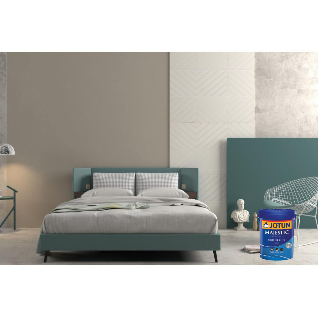 JOTUN MAJESTIC TRUE BEAUTY SHEEN 15L (PART 4/8) Cat Dinding Dalam Rumah ...
