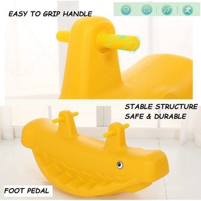 [108CM LONG] See Saw Jongkang Jongket Seesaw Double Whale Kindergarten ...