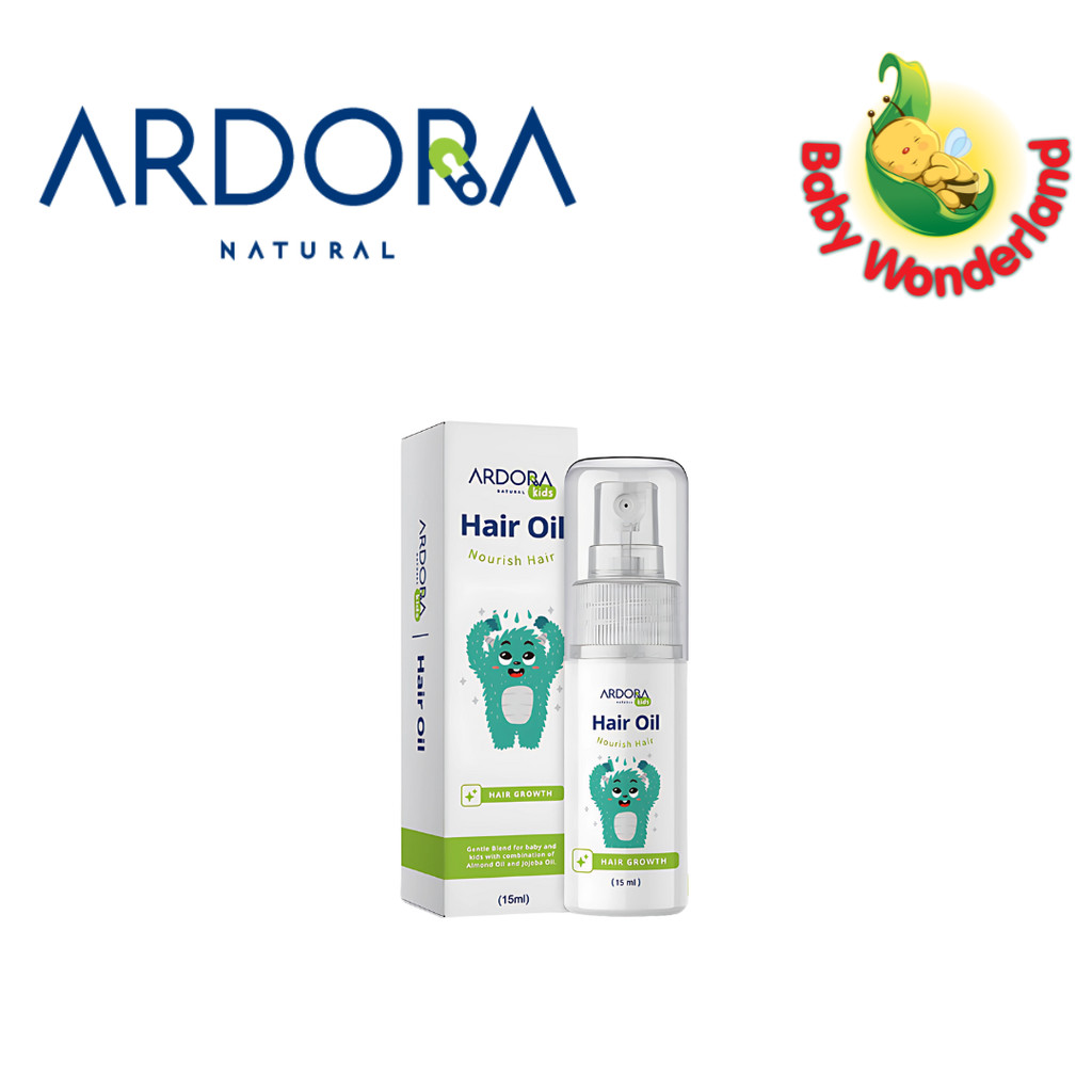 Ardora Natural Baby Hair Oil (15ml) | Shopee Malaysia