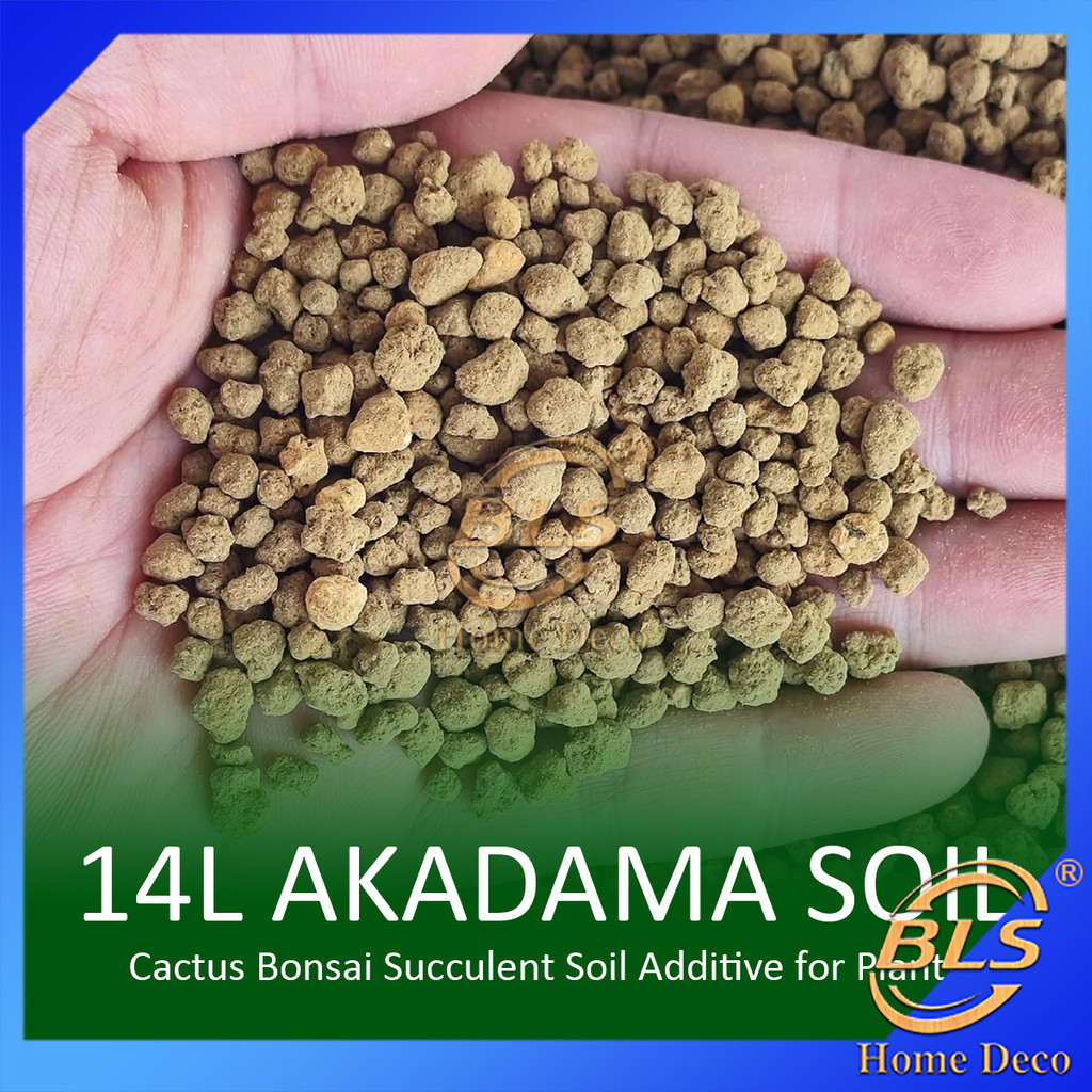 14L Akadama Soil Cactus Bonsai Succulent Soil Additive for Plants ...
