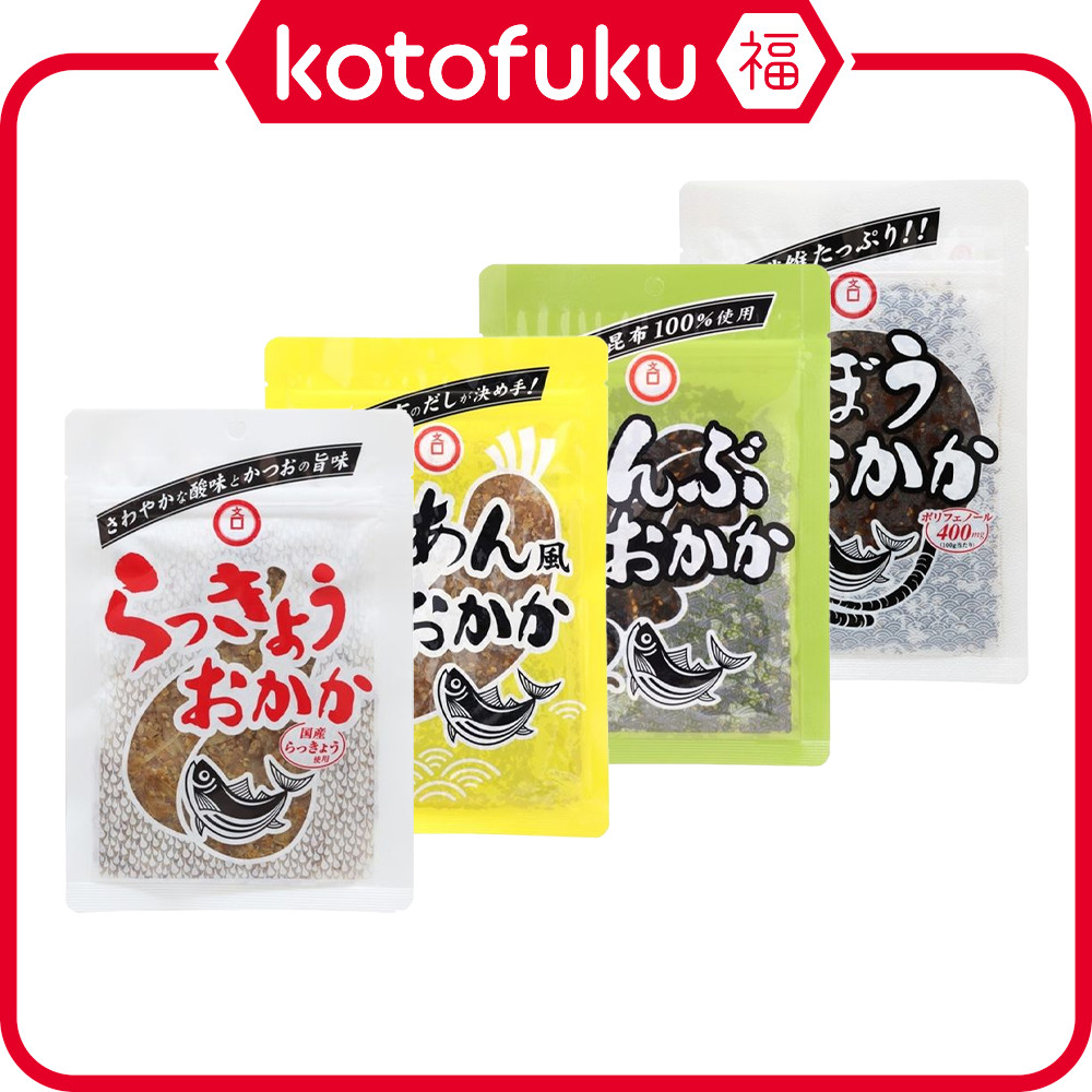 Japan Bunsen Okaka Series (Pickled Leek / Burdock Root / Kelp / Takuan ...