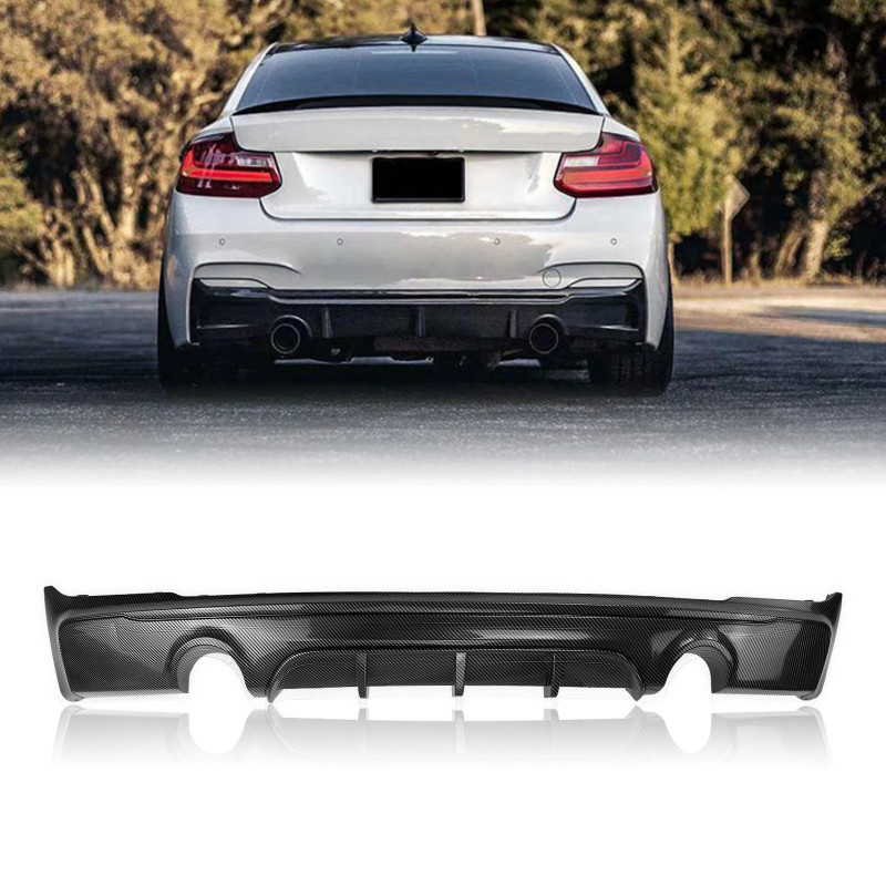 Rear Bumper Diffuser Lip For BMW 2 Series F22 F23 220i 228i 230i M235i ...