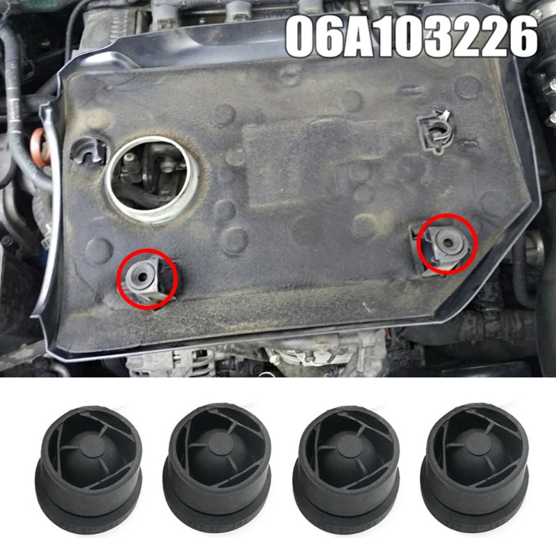 Car Engine Cover Cushion Rubber Stop Jounce Bumper Grommet 06A103226 ...
