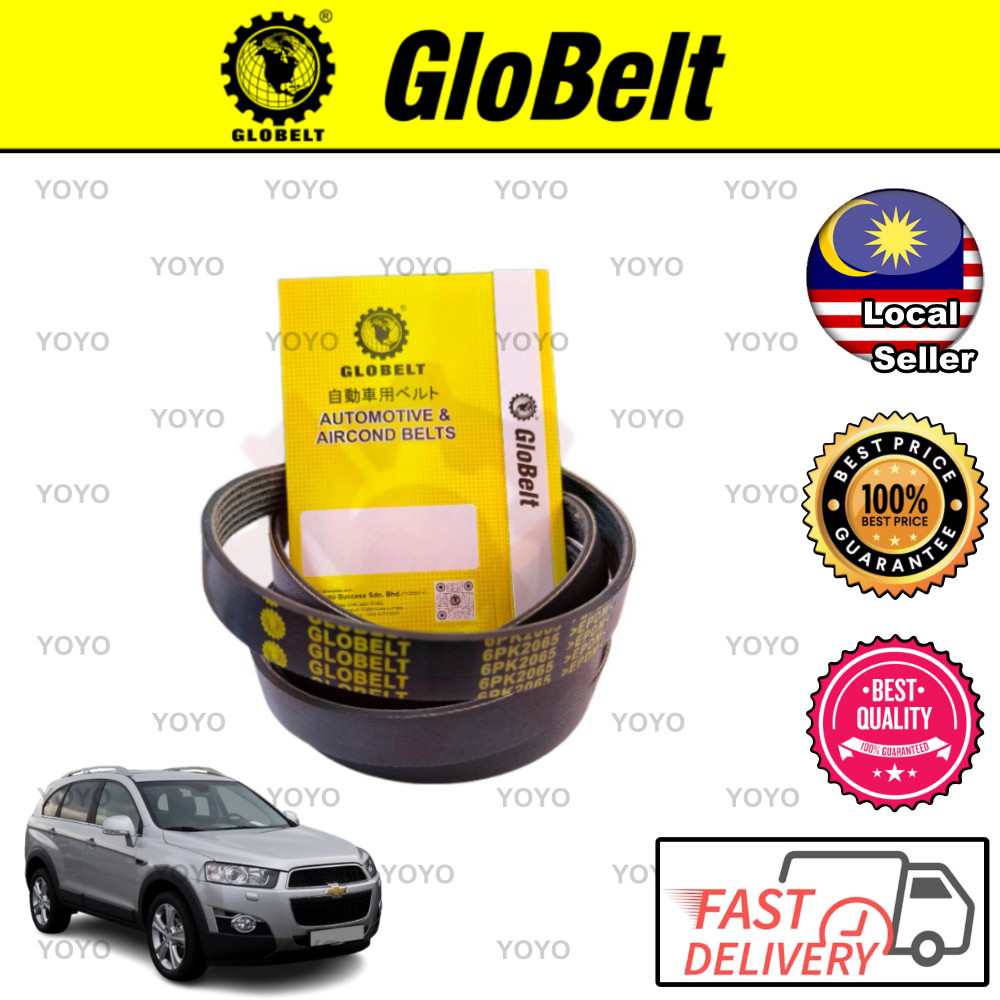 Chevrolet Captiva C140 2.0 DISEEL Globelt Fan Belt (6PK2065) | Shopee Malaysia