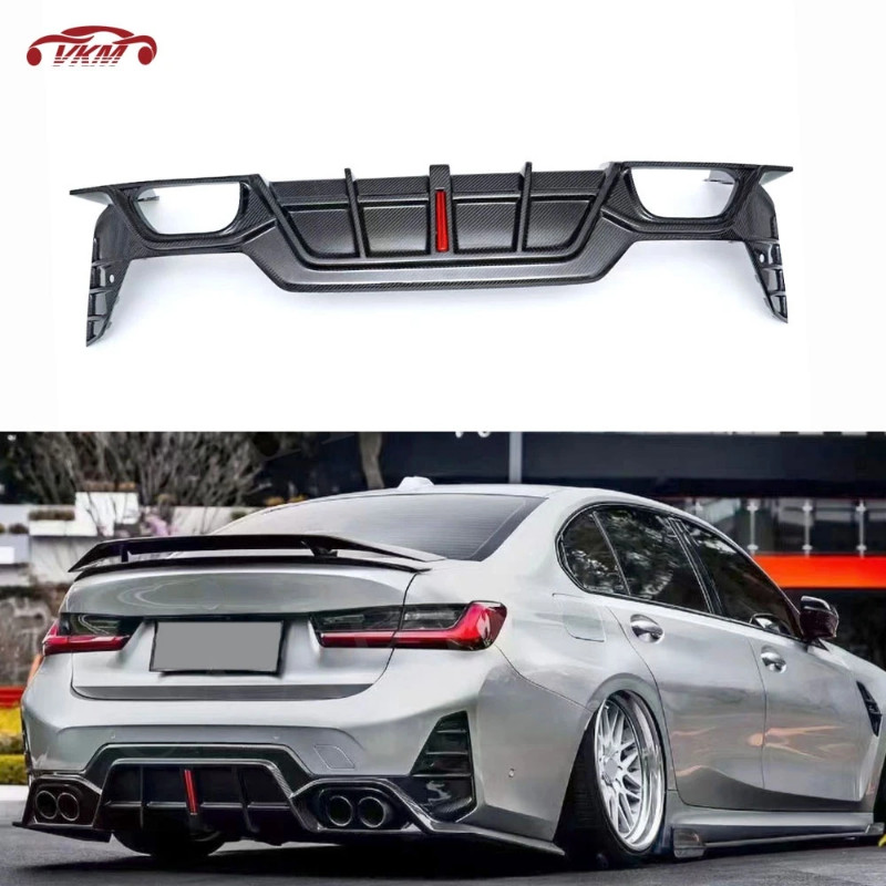 Rear Bumper Spoiler For BMW G20 M3 CMST Sport 2023+ C Style Dry Carbon ...
