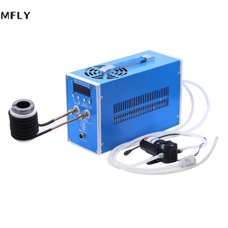 6KW Induction Heater Induction Heating Machine 110V/220V Metal Smelting Furnace High Frequency ...