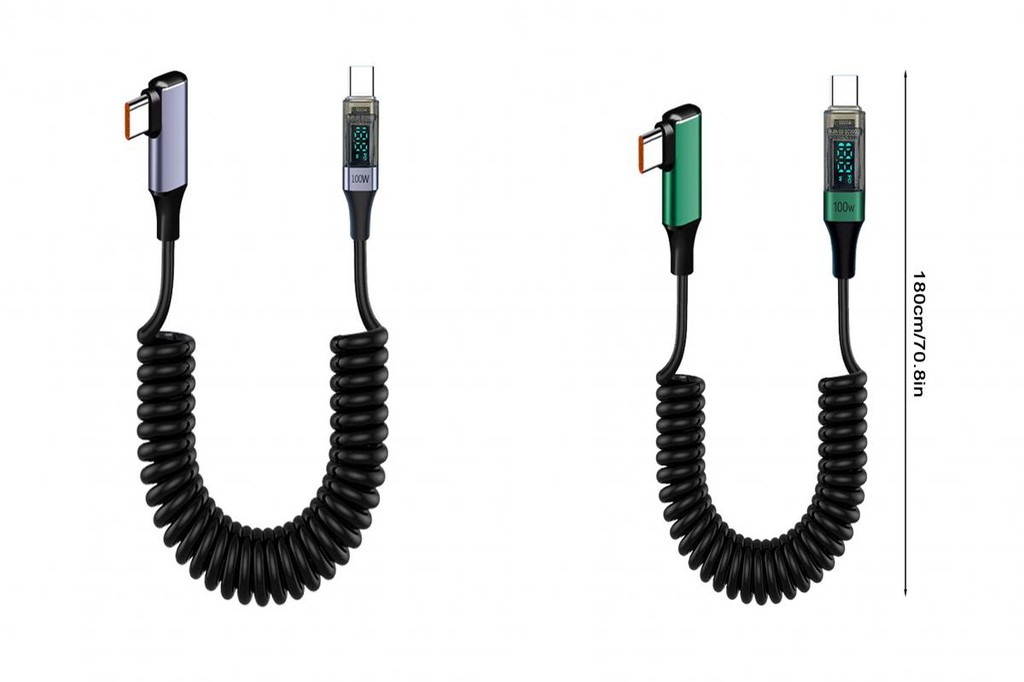 Skym* Charging Cord Digital Display Charging Cable Fast Charging Type-c ...