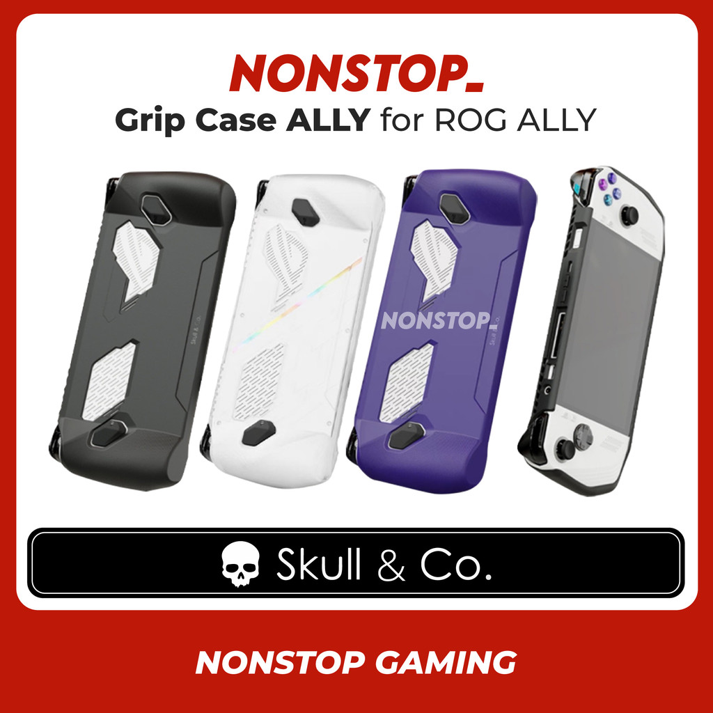 Skull & Co ROG ALLY Gripcase ALLY Gamers Handheld mode Protective Case ...