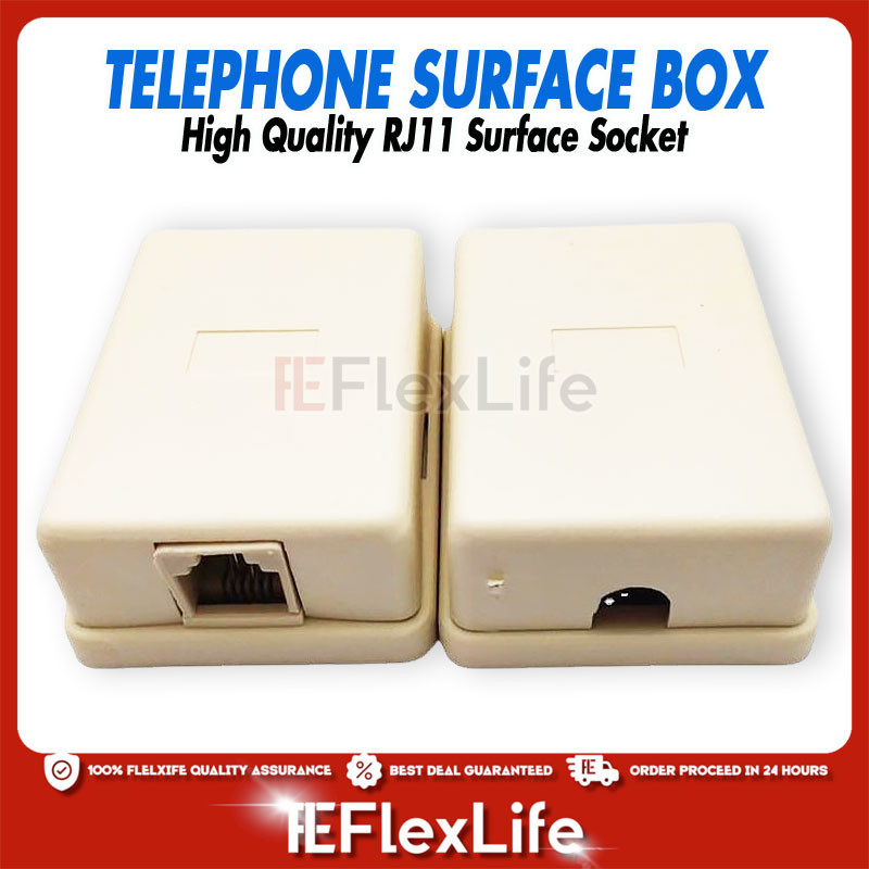 1 And 2 Way RJ11 6P4C Splitter and Extend Telephone Line Screw Type ...