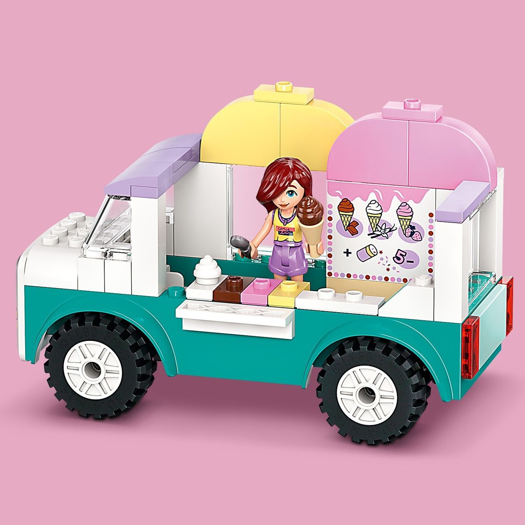 LEGO 42644 LEGO Friends Heartlake City Ice Cream Truck Building Toy Set ...