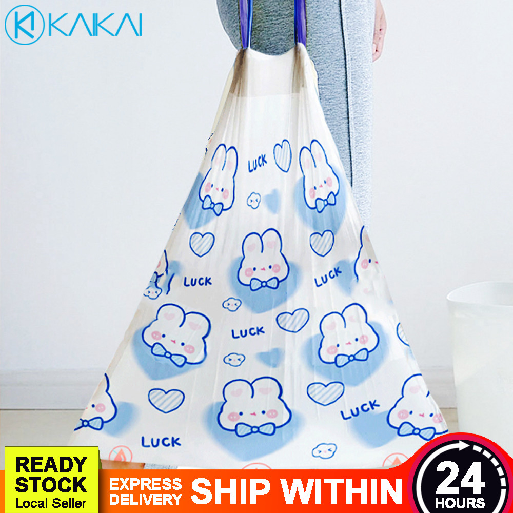 🔥 BRIGHT BIN BUDDY 🔥 45x45cm 90pcs Auto Pull Thick Plastic Drawstring ...