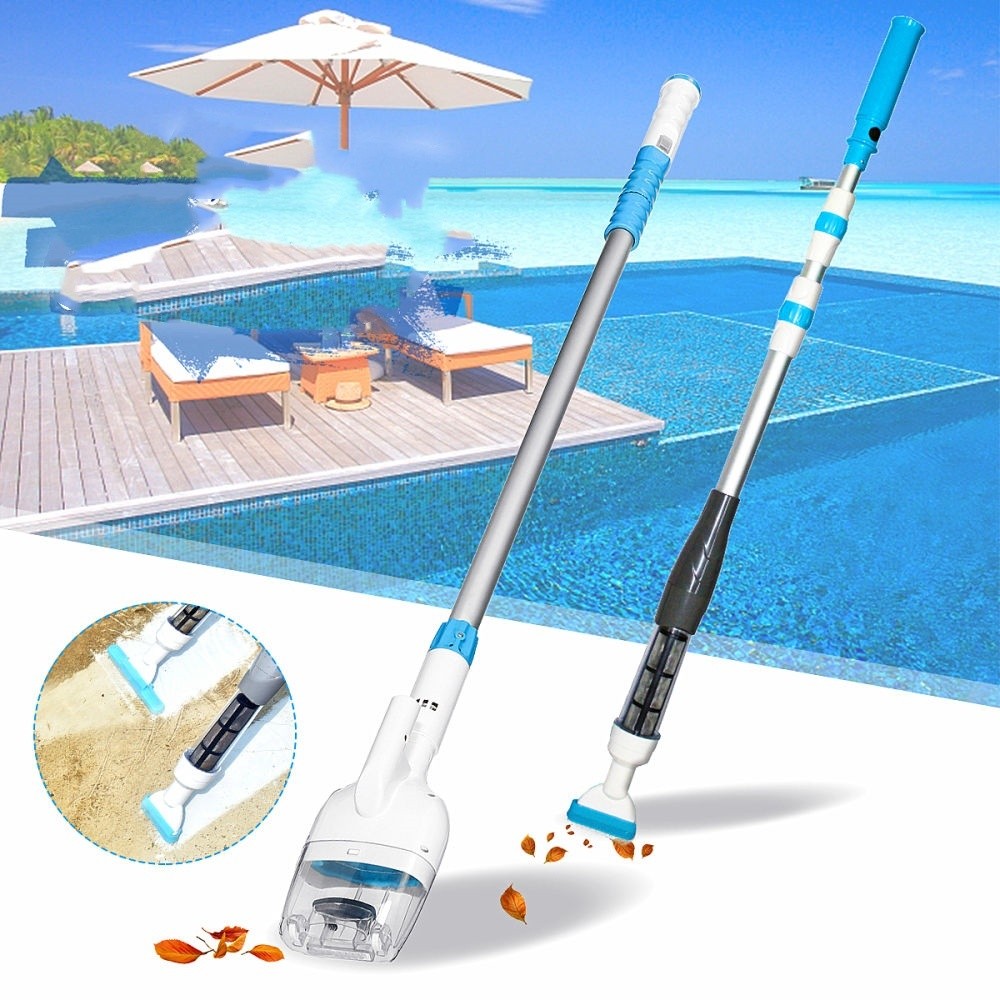 Handheld Cordless Swimming Pool Vacuum Cleaner Vac Above Ground ...
