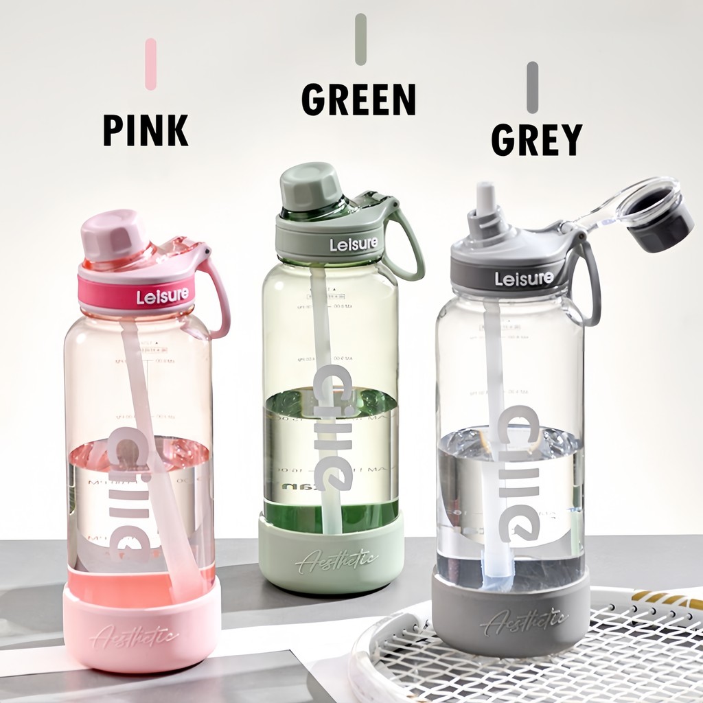 Cille Tritan BPA-Free Water Bottle Large Volume Botol Air Besar Tritan ...