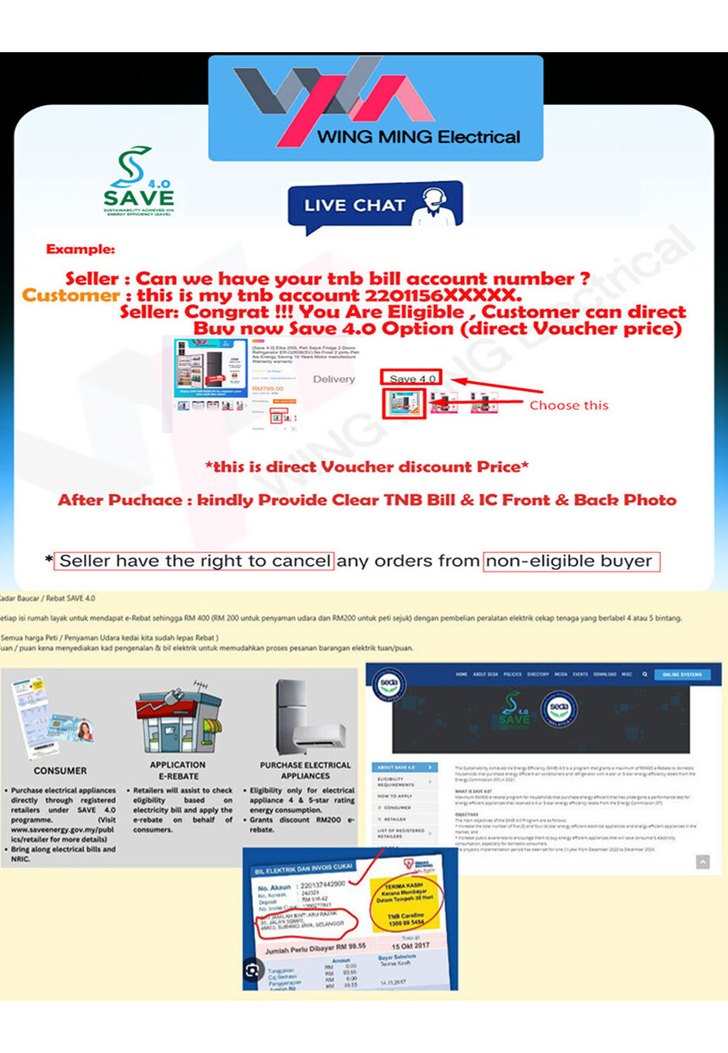 [ SAVE 4.0 ] Combo Midea 2 Door Refrigerator MDRT307MTB28 240L Inverter ...