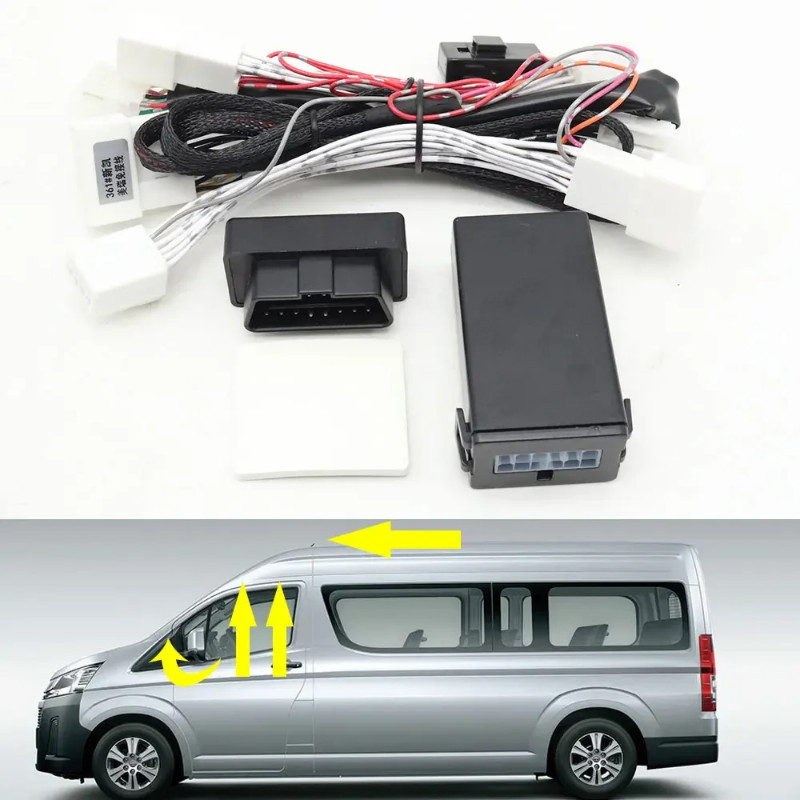 LHD Car Automatic Fold Rearview Mirror Window Closer Glass Lifting ...