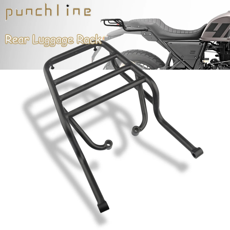 For SCRAM 411 2022-2024 Luggage Rack Rear Tail Rack Top Box Case ...