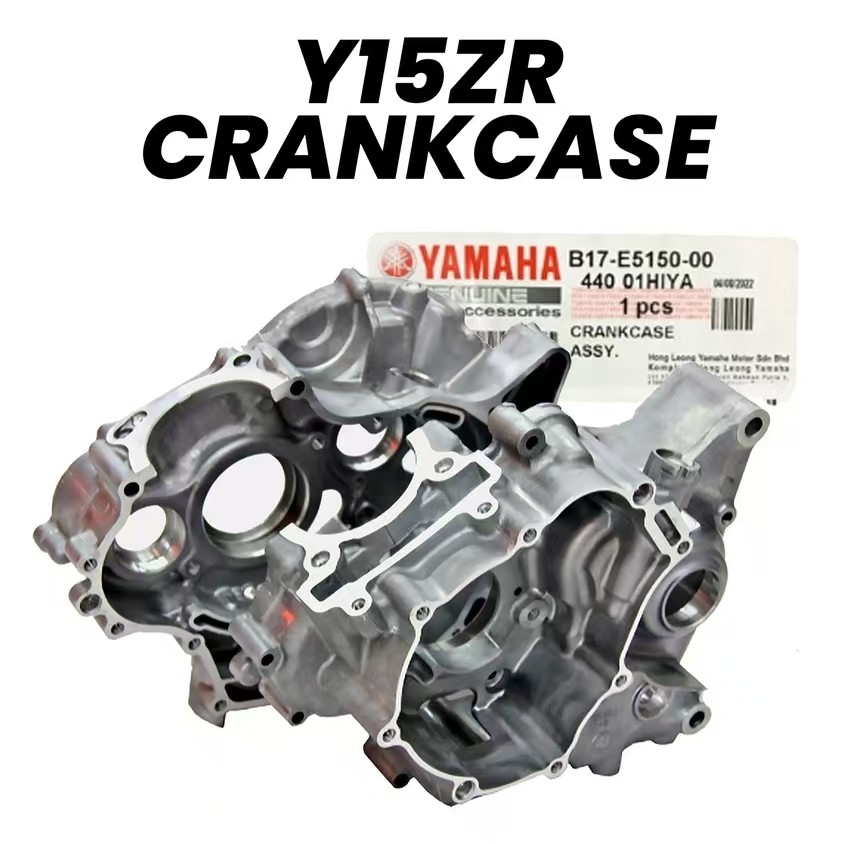(1 SET L+R) Y15 V1 V2 ORIGINAL HLY CRANKCASE B17 ENGINE COVER TUDUNG ...