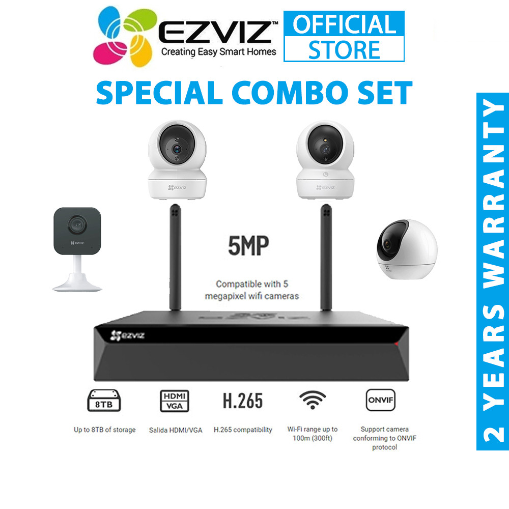 Ezviz C6N H6C Pro 2MP 4MP 2K+ H6 3K 5MP H1C 1080P Indoor Pan/Tilt ...