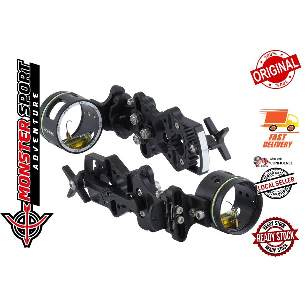 Archery Viper Archery Compound Sight Viper QS Micro 5000 1 Pin Pivoting ...