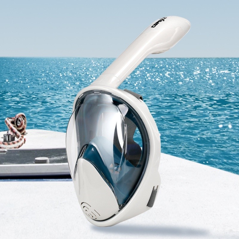 in stock Snorkeling Sambo Full Face Diving mask Mirror Full Dry Snorkel ...