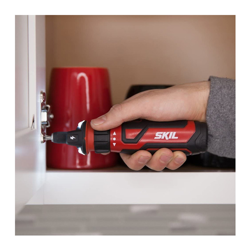 SKIL 4V Mini Cordless Screwdriver SD561201 Electrical Detect Stripping ...