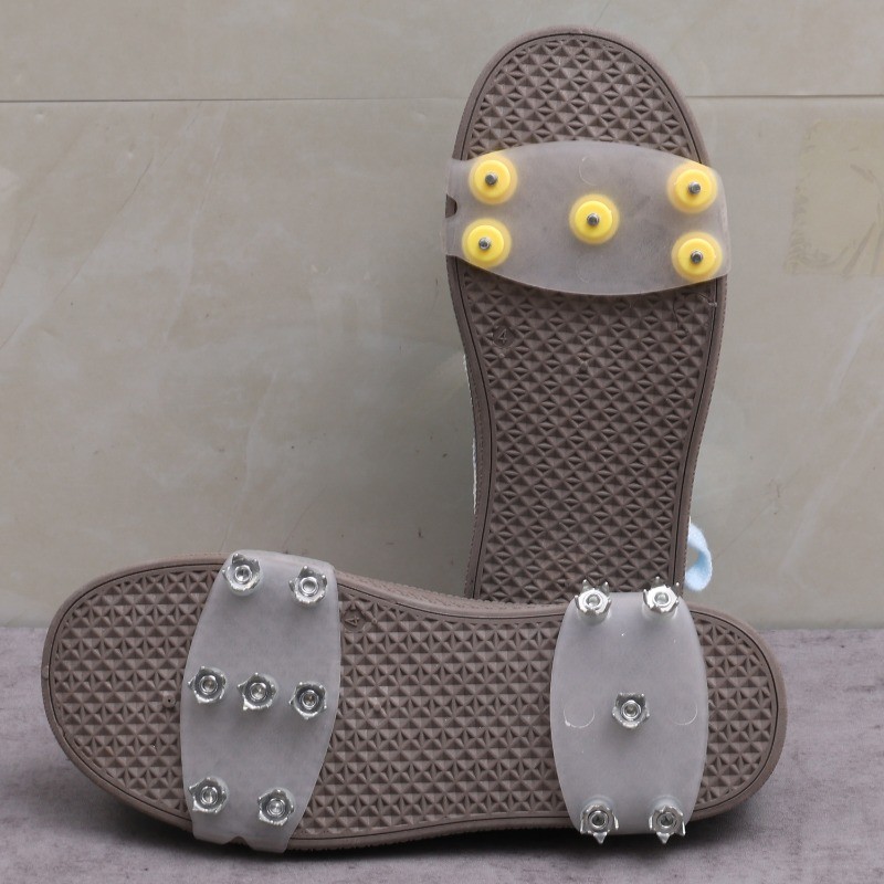 [ Featured ] Anti Slip Ice Claw Shoe Cover - Outdoor Chain Shoe Spikes ...