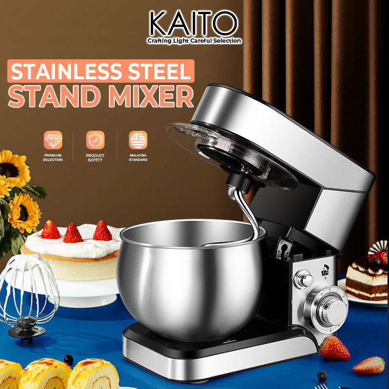 Table Stand Mixer 5L Stainless Steel Baking Kitchen Aid Mixer Dough ...