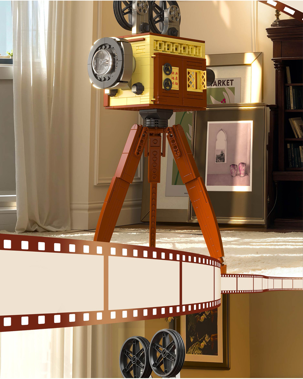 PopPin Block Moment Series Retro Classic Antique Camera Telephone ...