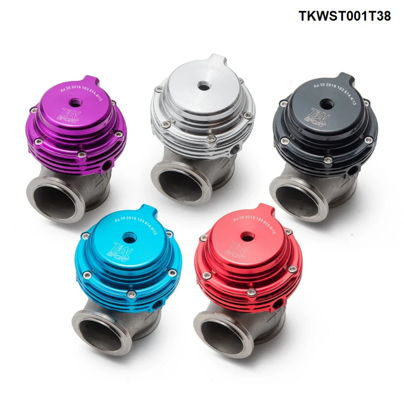 38mm External Wastegate V-Band Flanged Turbo Waste Gate For Supercharge ...