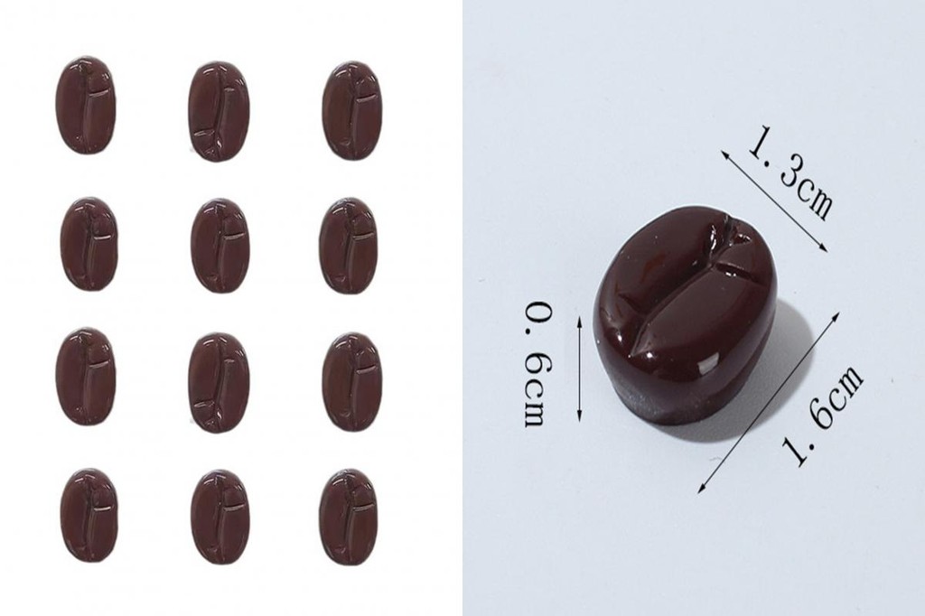 Round Refrigerator Magnet Magnetic Photo Holder Mini Coffee Bean Fridge ...