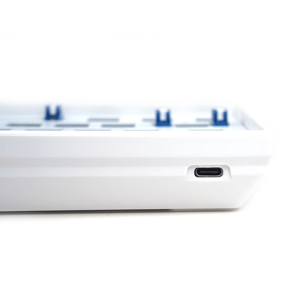 （White Light) Mathew Tech S68 Three Mode Mechanical Keyboard Barebone ...