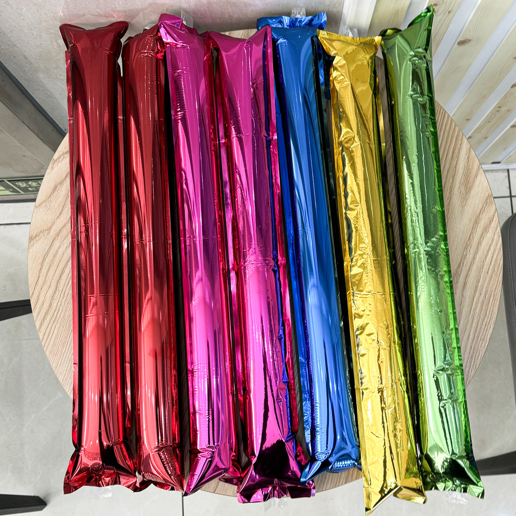 60cm Long Handheld Inflatable Balloon - Aluminum Film Sticks Clapping ...