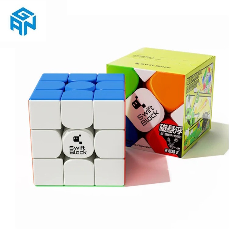 Gancube Gan Swift Block 3x3 Maglev Version Magnetic Speed Cube ...