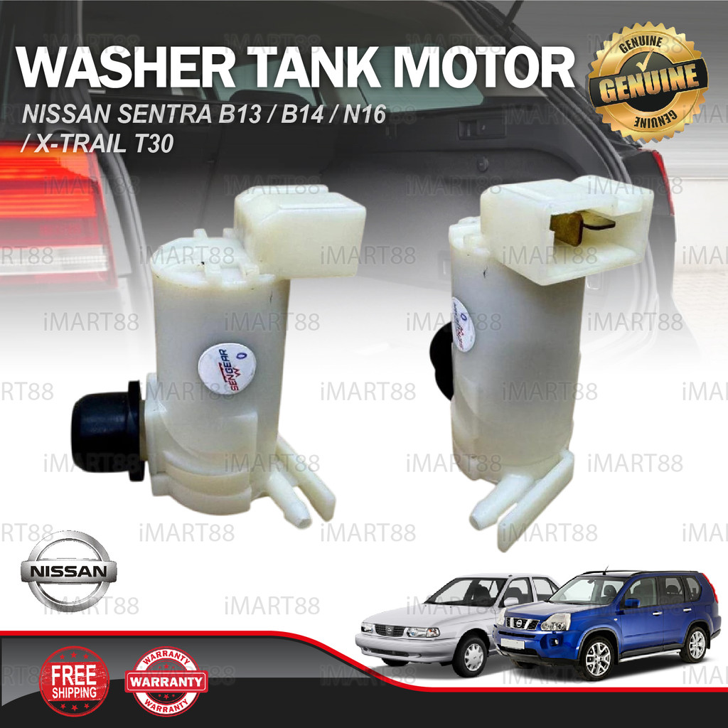 WASHER TANK MOTOR TANGKI PUMP AIR PAM NISSAN SENTRA B13 B14 N16 T30 AD RESORT Y10 SERENA C23 C24 ...