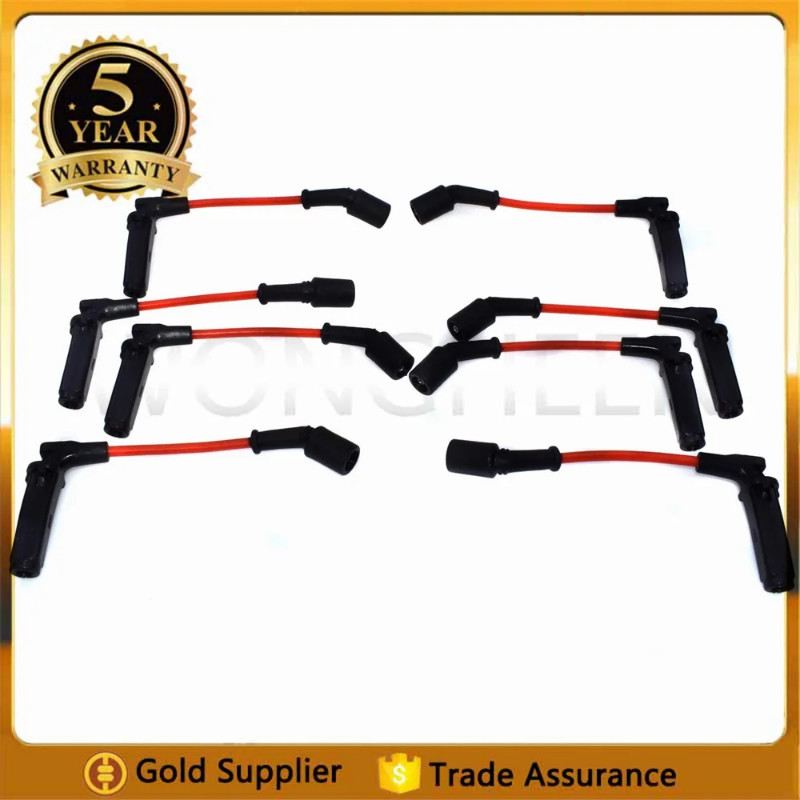 New Spark Plug Wire Kit 19351593 9748RR For Chevrolet Corvette SSR GTO ...