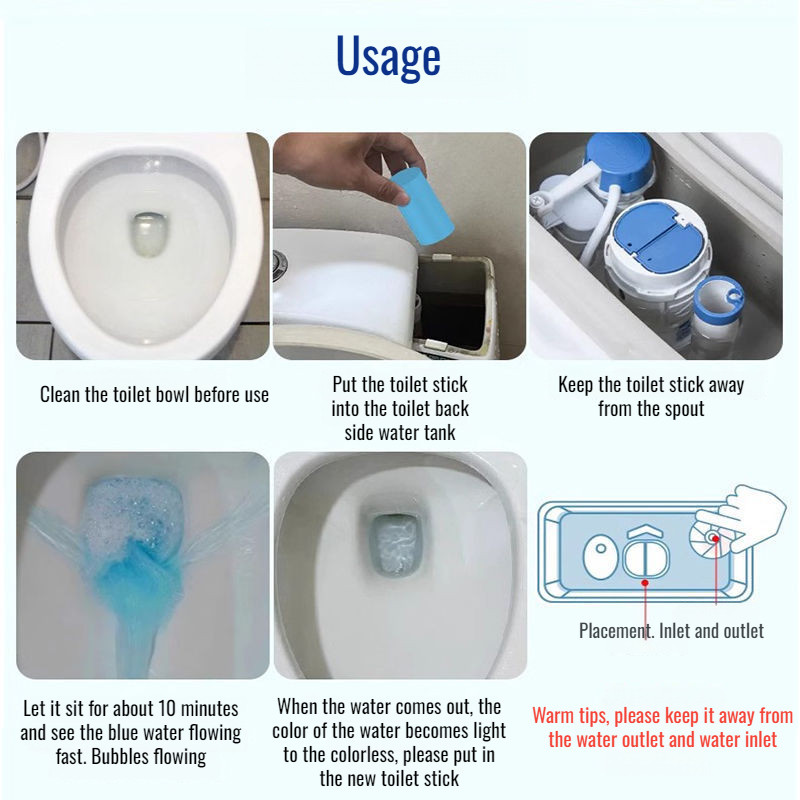 [Powerful Odor Removal]Upgraded Concentrated Descaling Toilet Cleaning ...