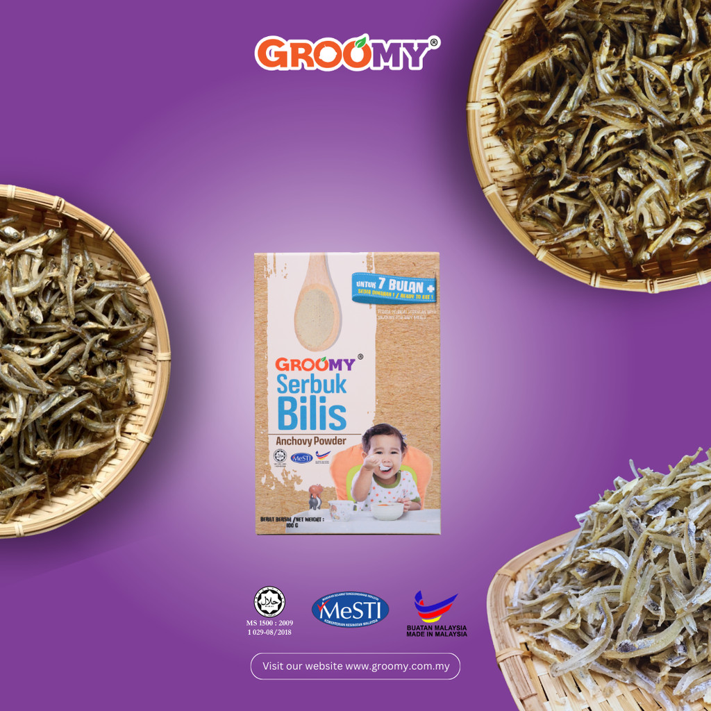 GROOMY SAVOURY POWDER 100G 7M+ | Shopee Malaysia