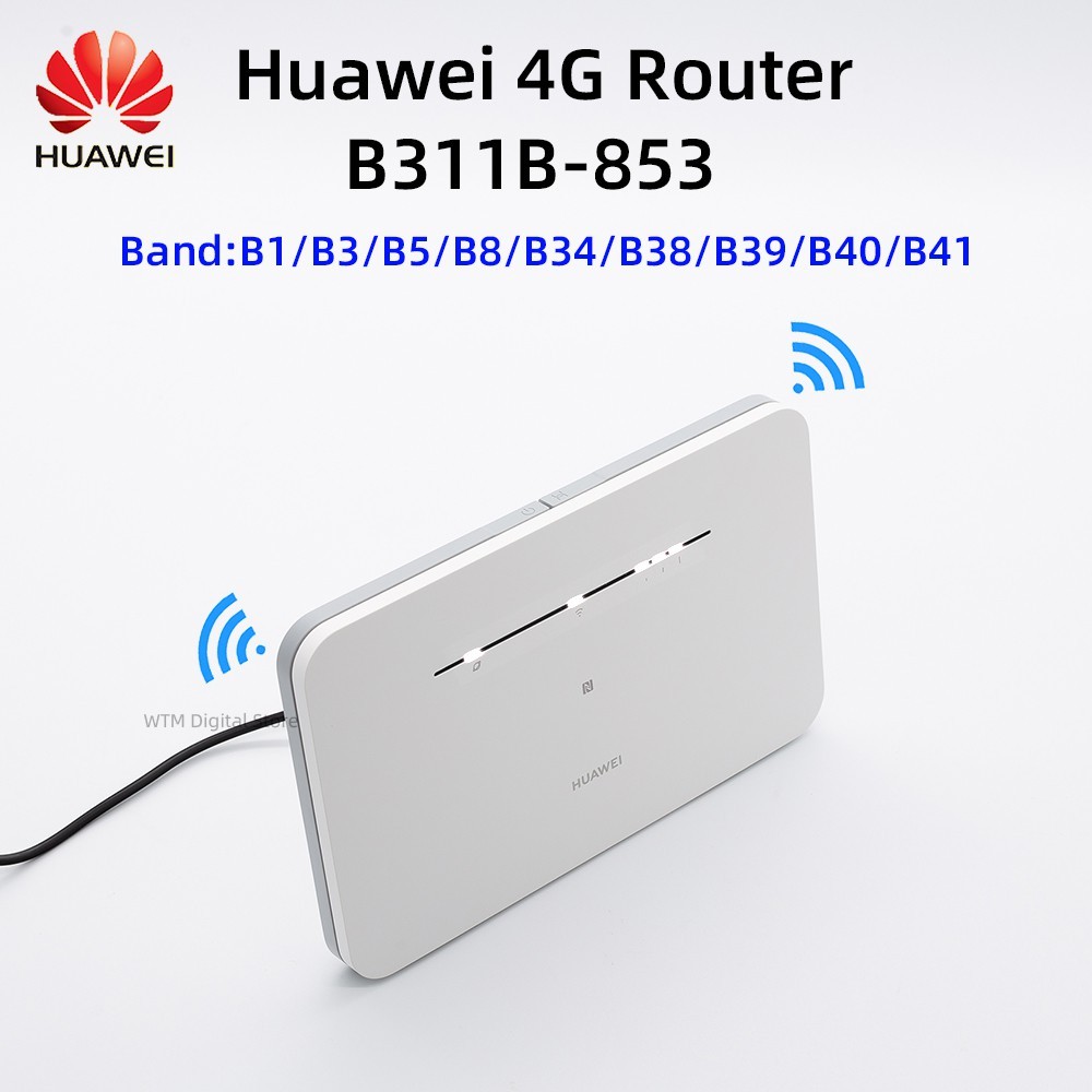 in stock HUAWEI B311B-853 4G Router LTE SIM Card Router Hotspot NFC ...