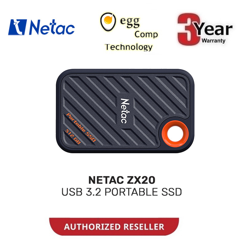 NETAC ZX20 USB 3.2 GEN 2X2 PORTABLE SSD | Shopee Malaysia